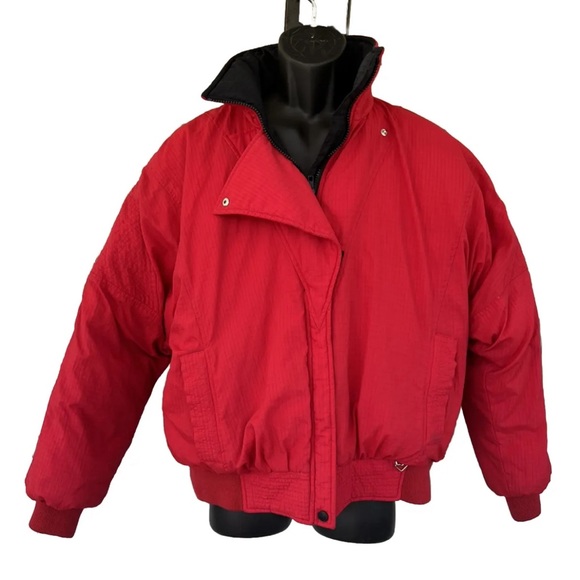 Obermeyer | Jackets & Coats | Obermeyer Vtg 8s Snowbird Red Goose Down ...